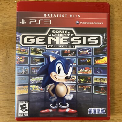 Sonic's Ultimate Genesis Collection-- Greatest Hits (PlayStation 3 PS3 ...