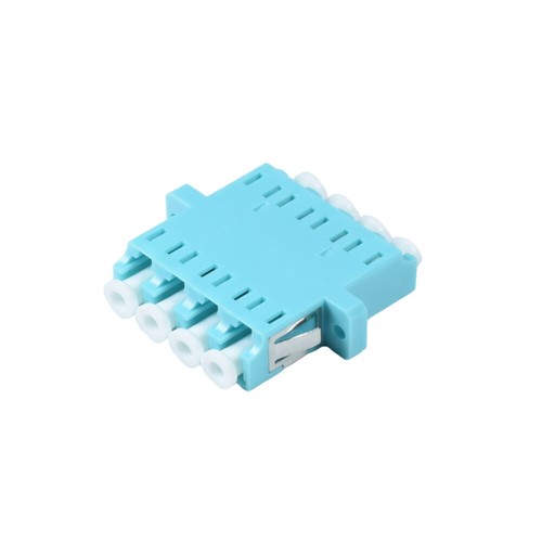 490pcs/lot OM3 LC Quad Optical Fiber Connector Optic Multimode Fiber ...