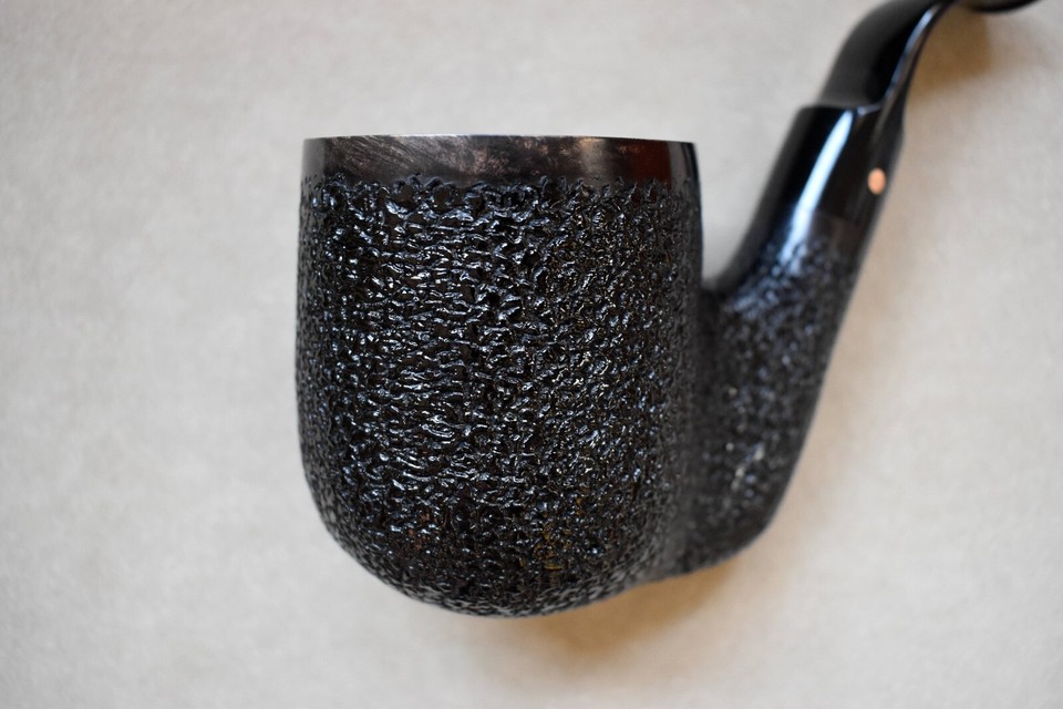 Moretti Pipe Huge Super Magnum Black Rusticated Oom Paul Freehand | eBay