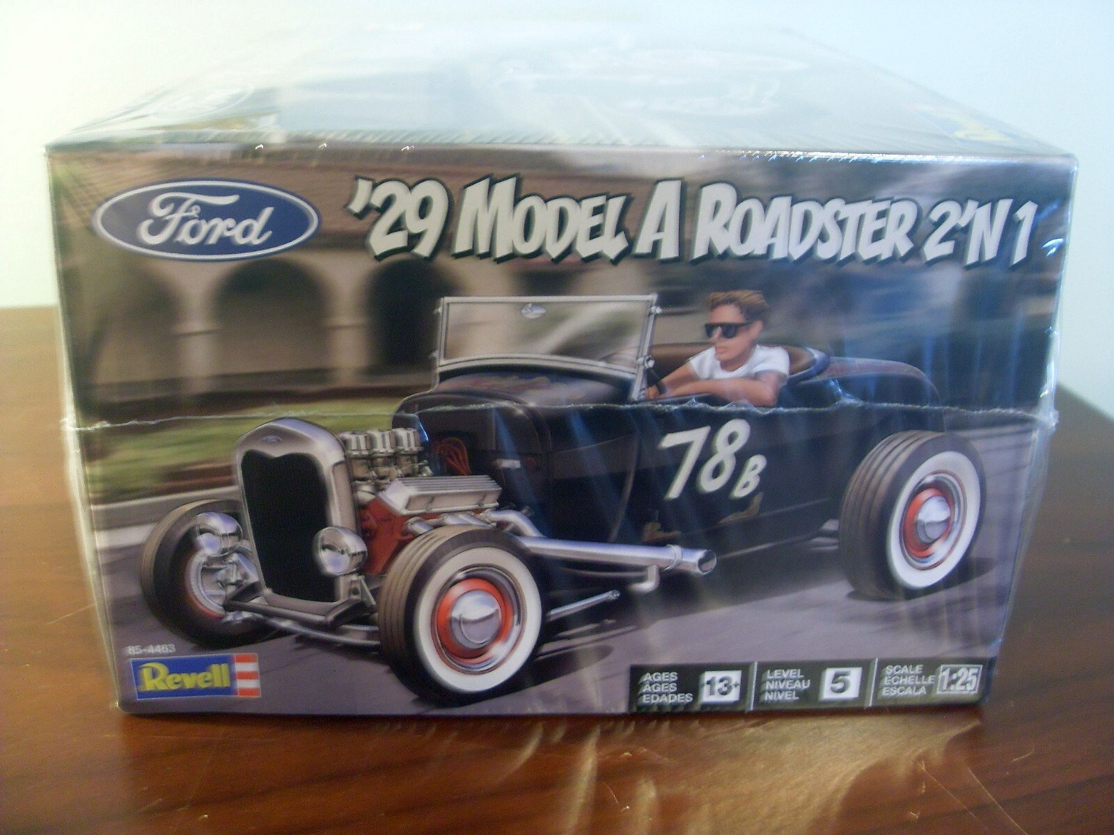 Revell Model Kit - 1929 Model A Roadster 2'N1 - 1:25 / 85-4463 | eBay