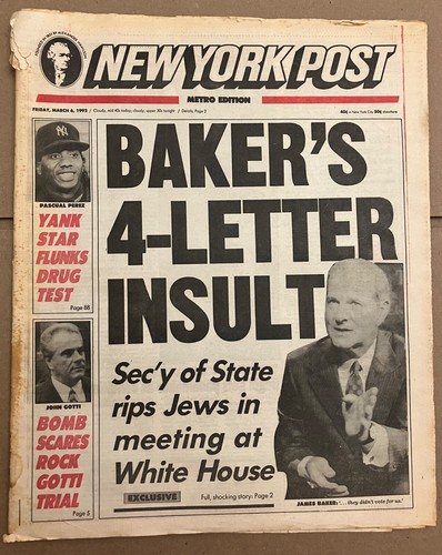 New York Post 1992 John Gotti Trial | eBay