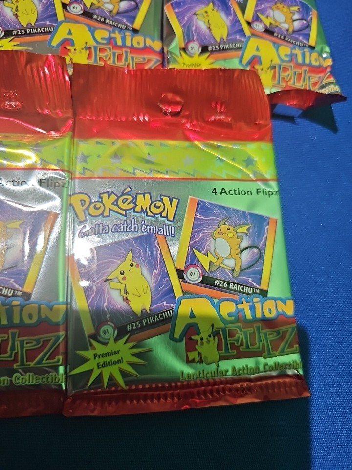 Lot 5x - 1999 POKEMON Action Flipz - Premier Edition - Fully Sealed | eBay