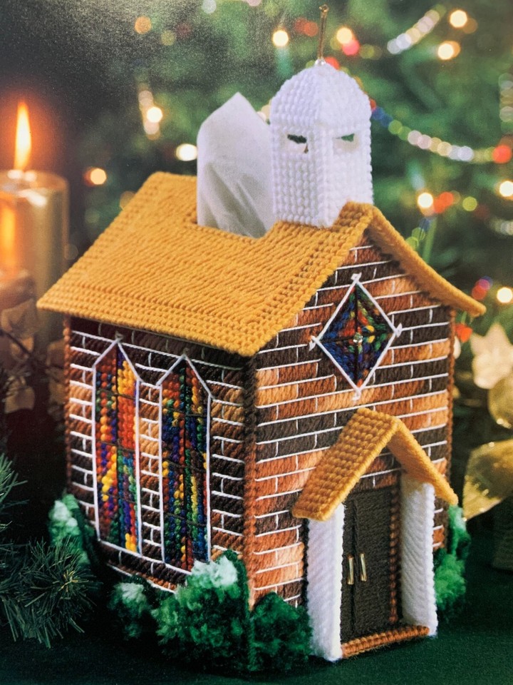 Christmas / Winter Plastic Canvas Patterns Tissue Toppers Boutique ...