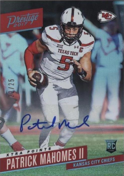 2017 Panini Prestige - Rookie Patrick Mahomes II #232 Xtra Points ...