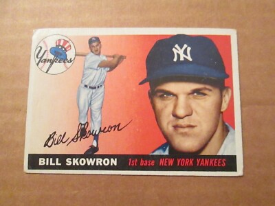 1955 Topps Baseball #22 Bill Skowron New York Yankees Vg/Ex | eBay