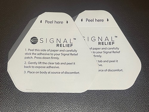 Signal Relief Adhesive Sheet – 2pc – Flexible, Skin-Safe – Patch Not ...