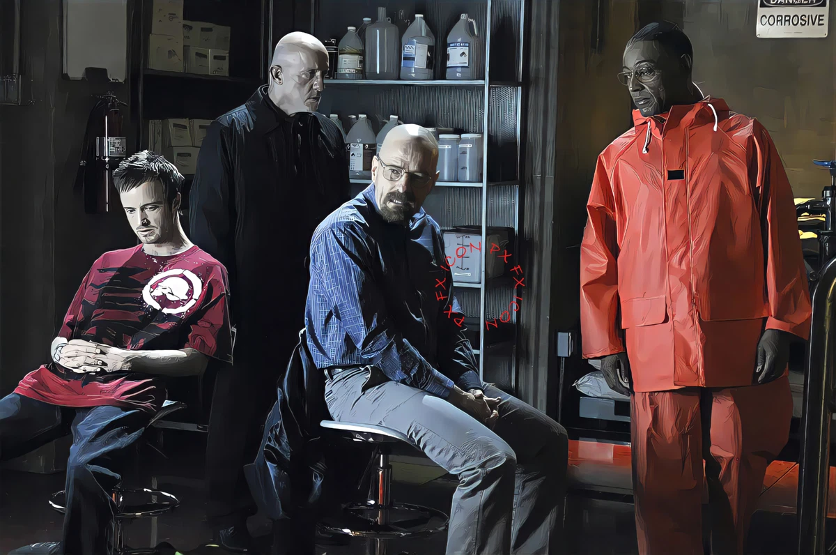 Breaking Bad Gus Poster