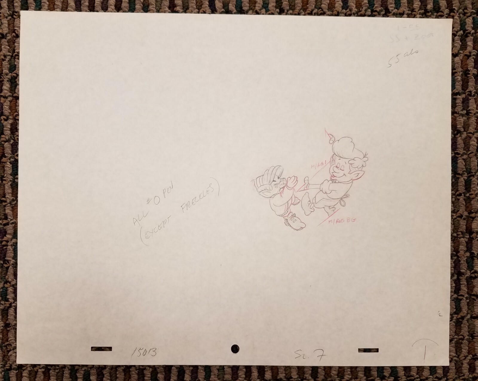 The Keebler Elves Elf Commercial Original Production Drawing Cookies ...