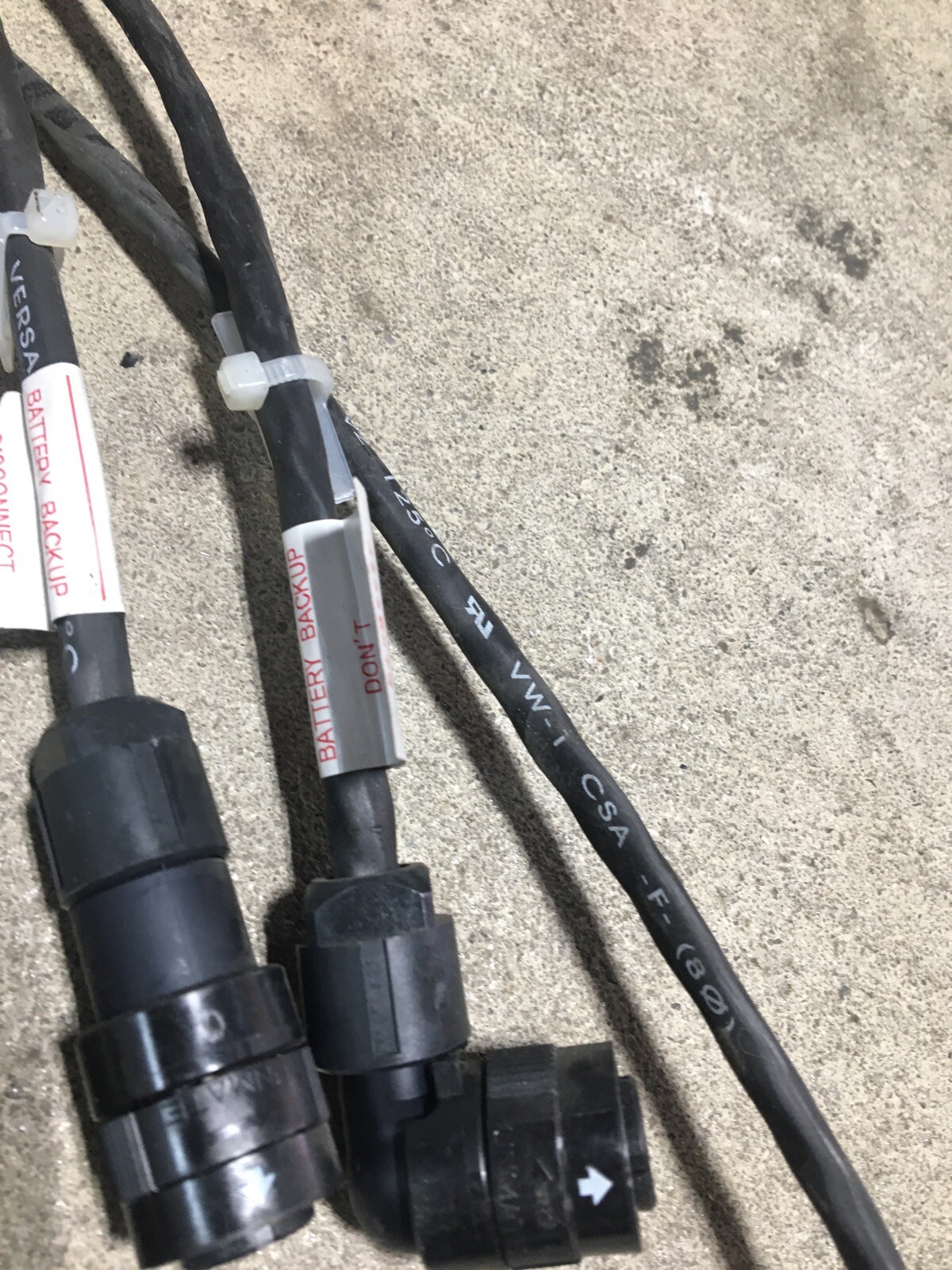 DS1-K514 ROBOTIC BATTERY POWER CONNECTOR CABLE N11303418 | eBay