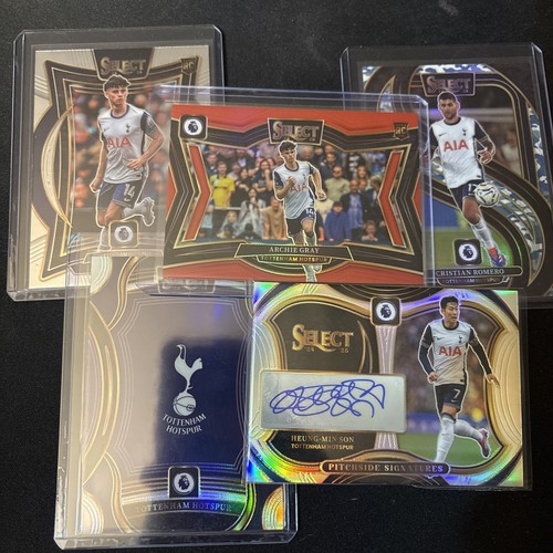 2024-25 Panini Select EPL Heung-Min Son Pitchside Signatures Auto ...
