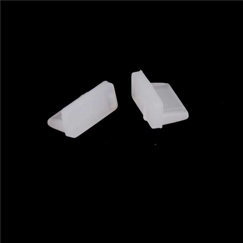 10pcs Clear Rubber A Type Female USB Anti Dust Protector Plugs Stopper ...