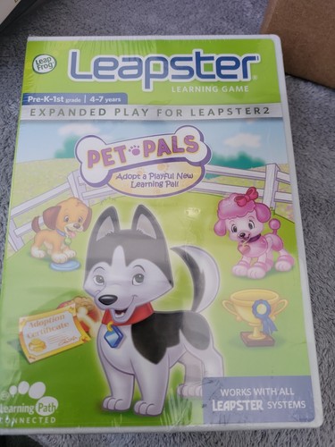 PET PALS- Leap Frog Leapster Game Ages 4-7 Pre K-1st Grade | eBay