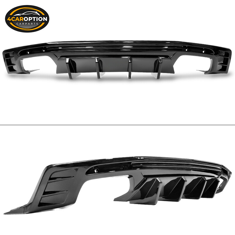 Fits 16-24 Chevy Camaro LT SS Ikon Rear Bumper Lip Diffuser Glossy ...
