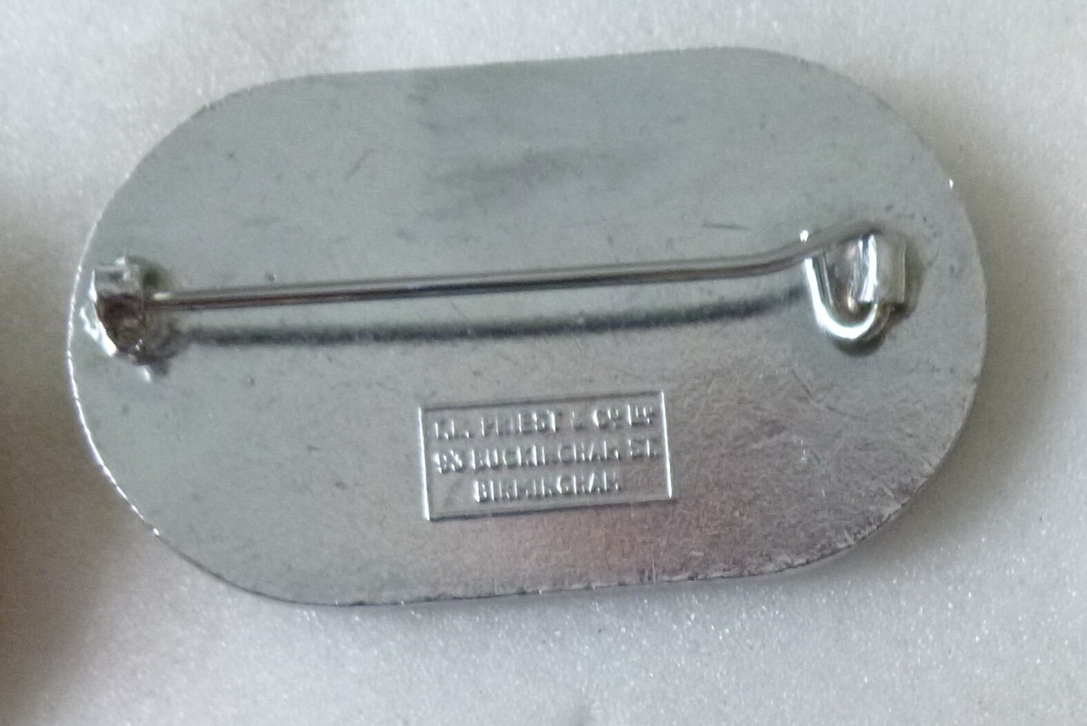 ALL NATIONS RALLY Enamel Pin Badge MotorCYCLE maker TN PRIEST ...