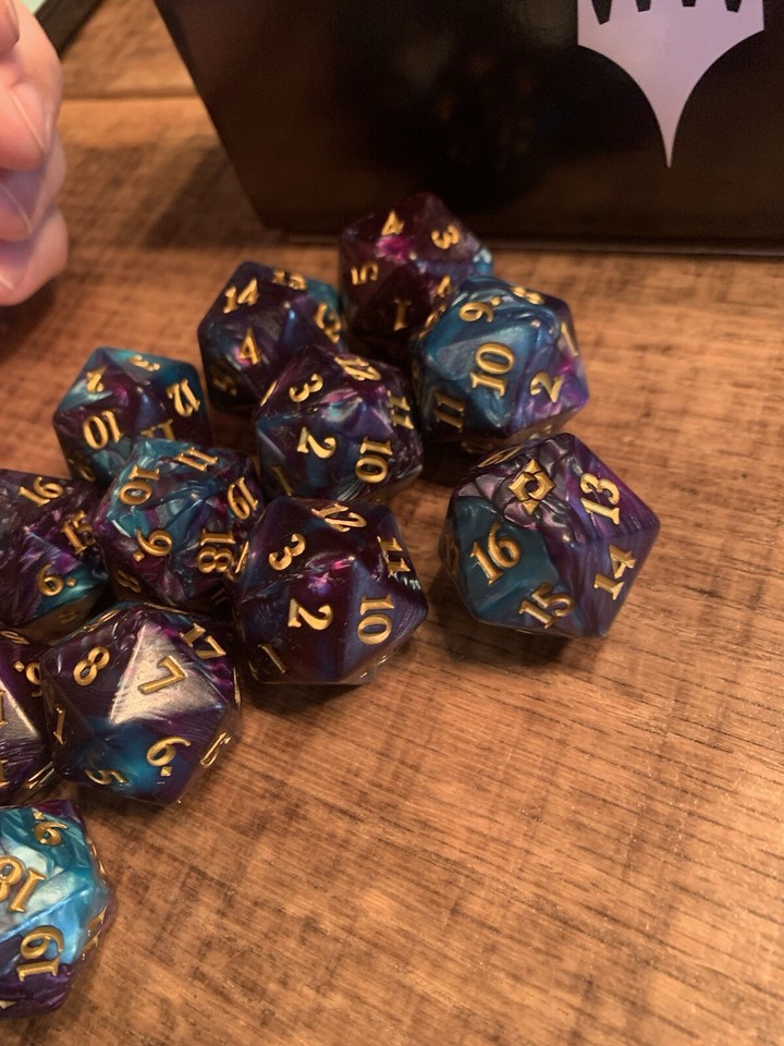 1x D20 Life Counter- Spindown Mtg Modern Horizons 2 Oversized Dice 32mm ...