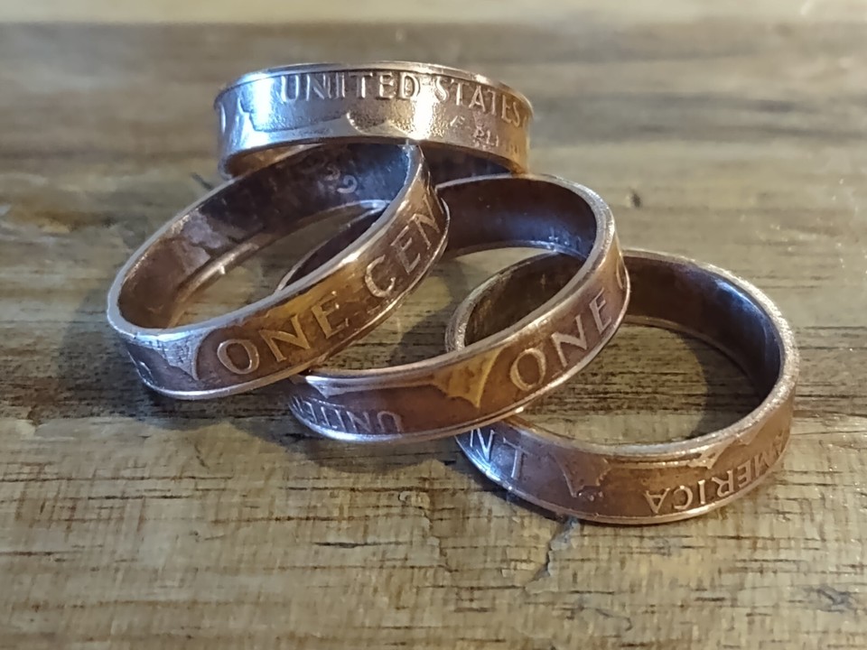 Penny Ring, US Currency Jewelry, USA Made, Coin Ring , size 7 | eBay