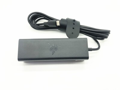 Genuine Razer 65W USB-C Charger for Razer Book 13 UHD+ Touch– 2020 Type ...
