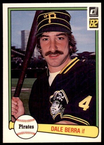 1982 Donruss Baseball Card Dale Berra A Pittsburgh Pirates #250 | eBay