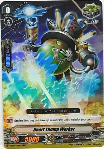 Bushiroad Cardfight Vanguard Cœur Thump Travailleur V-EB14/015EN RR ...