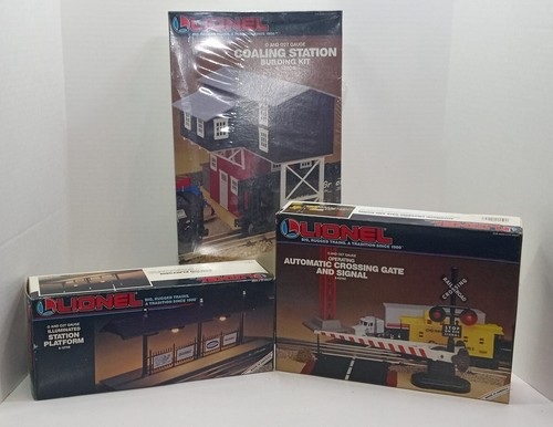 Lionel Mix Lot 6-12904 Coaling Station, 6-12748 S. Platform, 6-62162 X ...