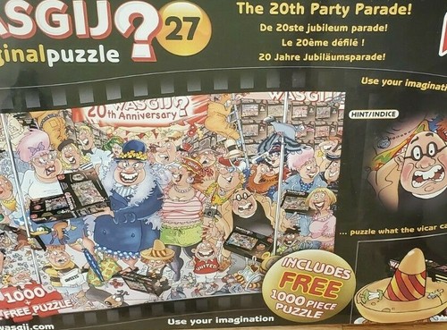 Wasgij Original 27- 20th Party Parade! Jigsaw Puzzle 1000 Piece X2 | eBay