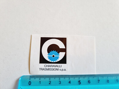 Adhesive Chiaravalli Transmissions Spa Sticker Autocollant Vintage 80s ...