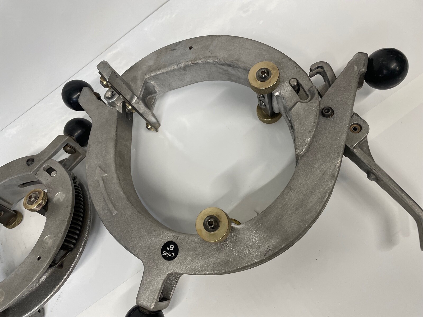 electrofusion SUMMIT SET 4" & 6" scraper pipe peeler central mcelroy ...