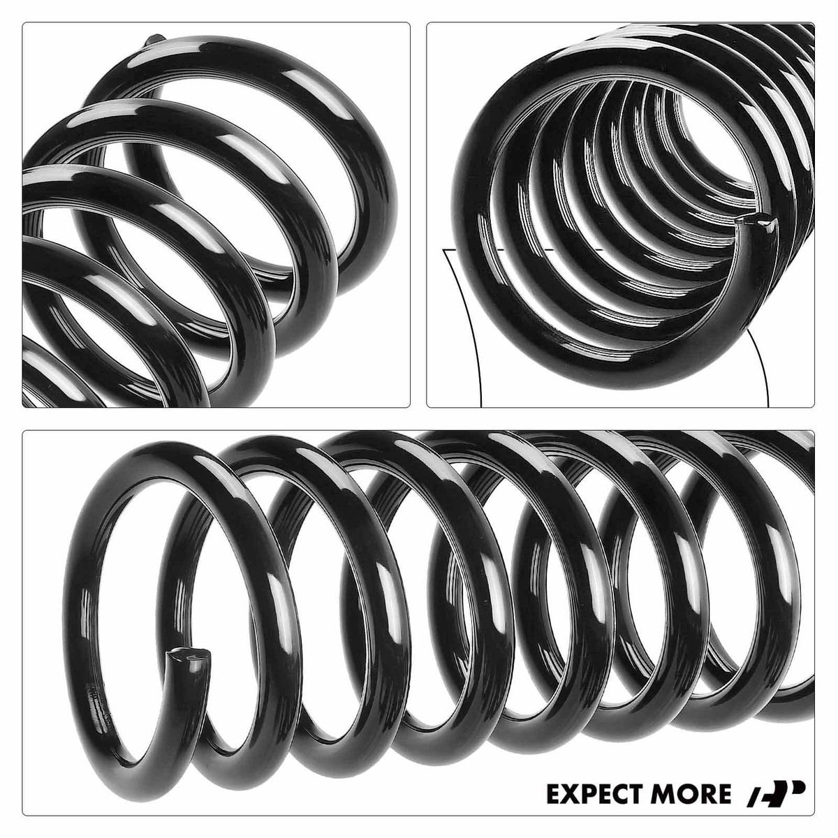 Coil Springs 2006 Chevy Equinox Struts A-Premium Rear Coil Spring Set ...