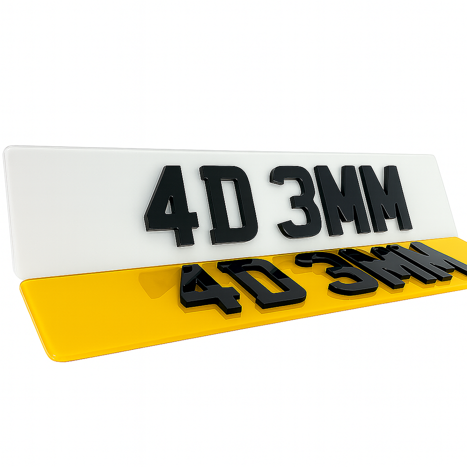Premium UK Number Plates | 2D | 3D Gel | 4D | 100% ROAD/MOT Legal | eBay UK