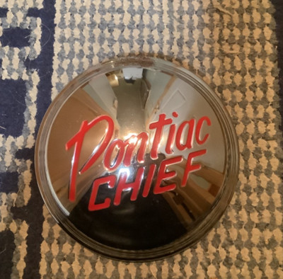 Pontiac Chief Chrome Hub Cap Chieftain 1 | eBay