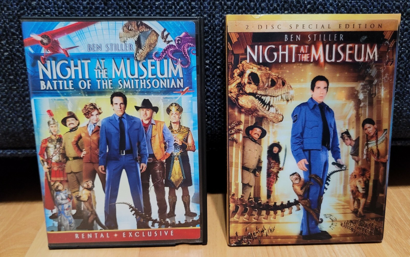 Night at the Museum (DVD, 2007) & Battle of the Smithsonian - Preowned ...