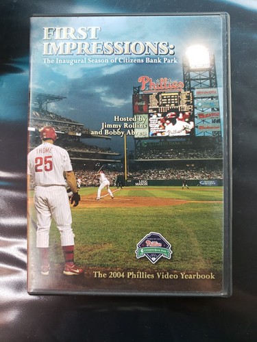 2004 Philadelphia Phillies Video Yearbook DVD-First Impressions ...