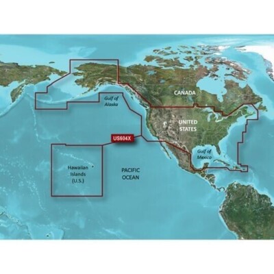 GREAT FOR GARMIN HANDHELD GPS MAP G2 MARINE COAST CHARTS MICRO SD OR SD ...