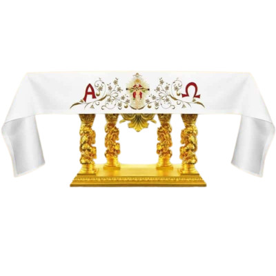 Embroidered Altar Cloth "Holy Trinity" Tablecloth Church Vestment ...