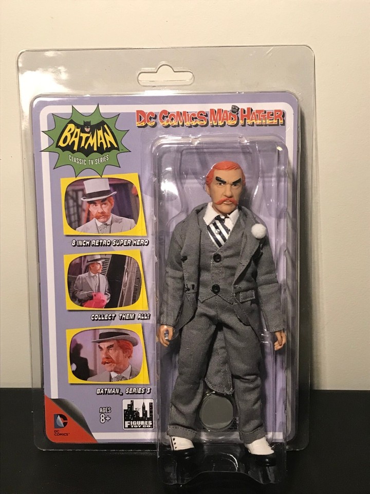 3 FIGURE SET BATMAN EGGHEAD MAD HATTER 8" Figures Toy Company BATMAN ...