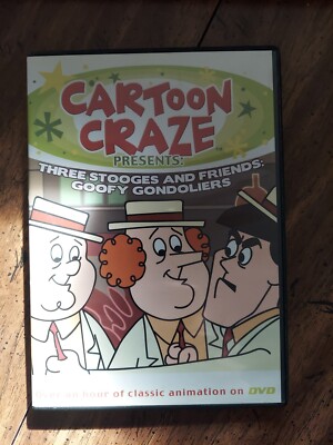 Cartoon Craze Presents - The Three Stooges: Goofy Gondoliers (DVD, 2006 ...