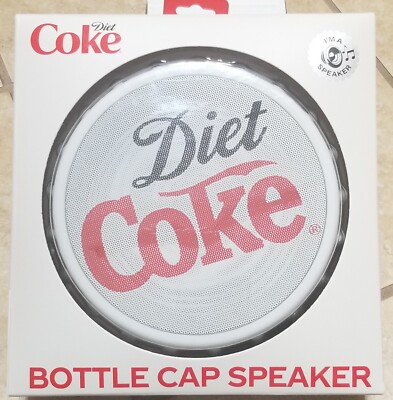 Diet Coke Bottle Cap Bluetooth Speaker With LED Lights | eBay