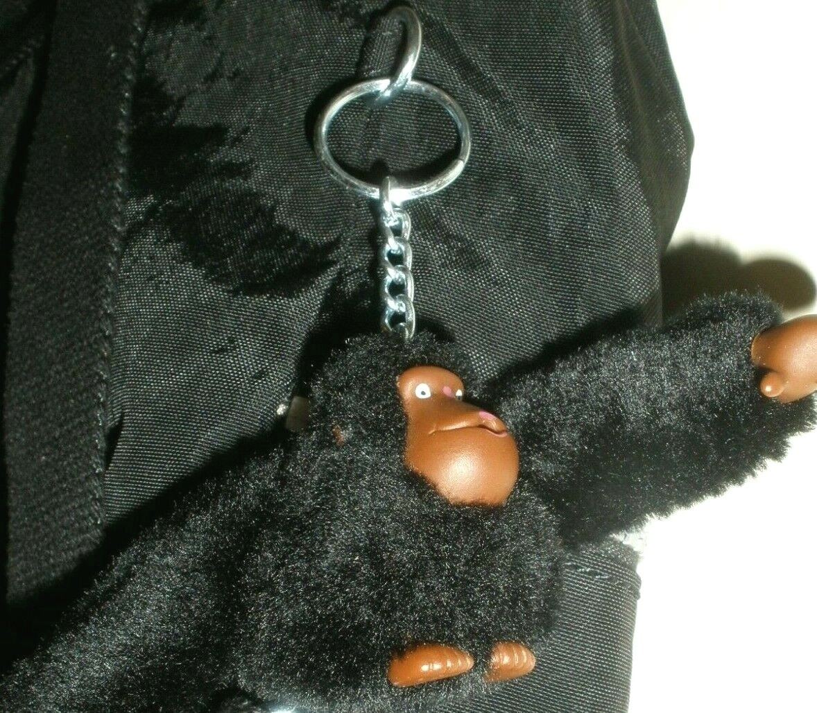 Kipling Black Backpack Monkey Adjustable Straps Fob B… - Gem