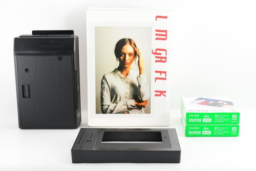 Lomography Lomo Graflok 4x5 Instant Back w/ Instax Wide Film 2 Packs ...