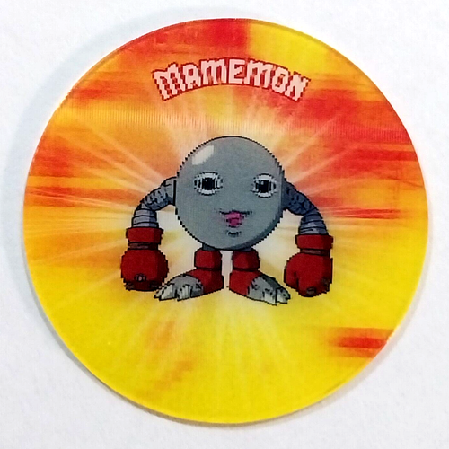 TAZO 3D DIGIMON VOL. II DKV #37 MAMEMON 2022 PERU South America Pogs ...