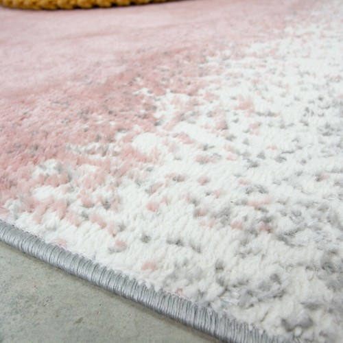 Soft Fluffy Shaggy Blush Baby Pink Cheap Girls Rugs Small Large Living ...