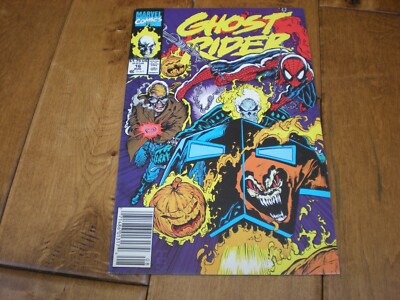 Ghost Rider #16 (1990 Series) Marvel Comics 'Spider-Man & Hobgoblin' VF ...