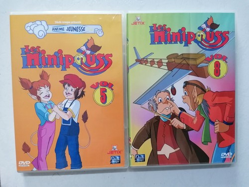 Lot 2 DVD LES MINIPOUSS VOL. 5 + 8 - Déclic Images - Jetix - Version ...