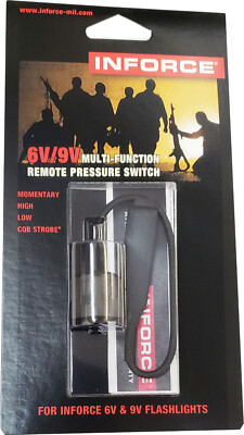 Inforce INF-9/6V-B-EC 6V/9V Multi-Function Remote Pressure Switch | eBay