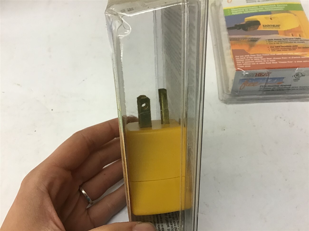 Easy Heat Thermostatically Controlled Device Plug EH38 Freeze Control ...