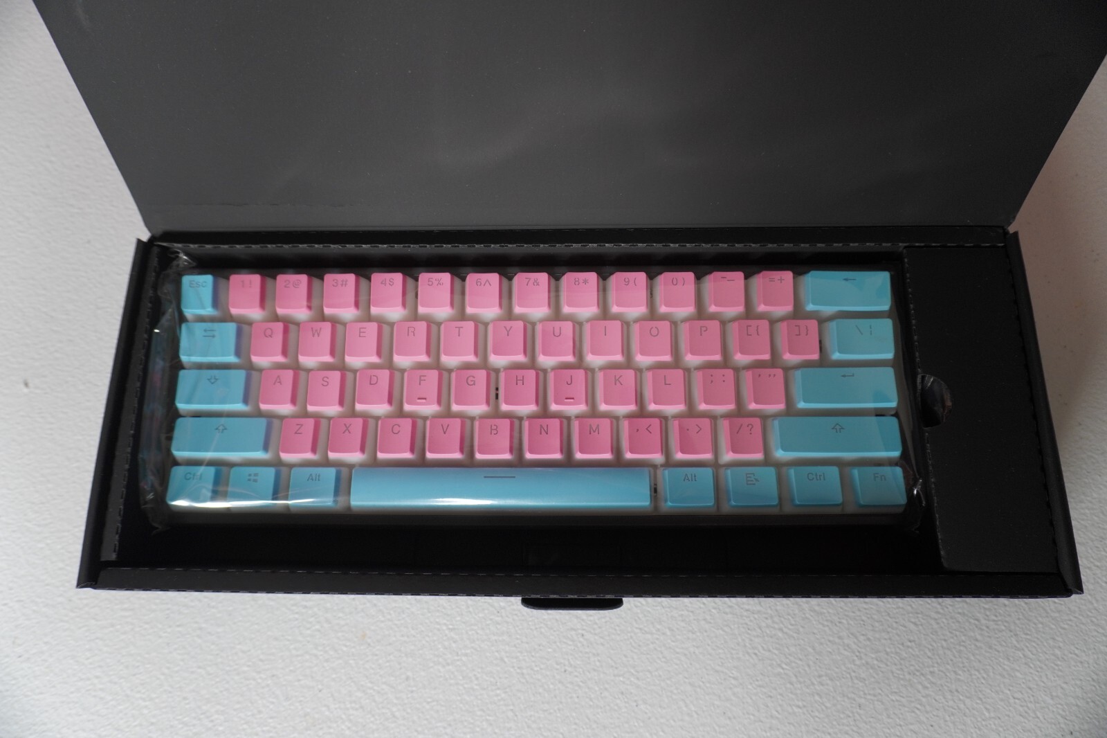 Clix OG Cotton Candy Blue Switch Matrix Gaming Keyboard Brand New 60% ...