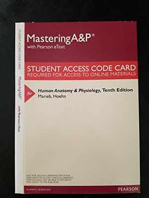 MasteringA&P with Pearson - Printed Access Code, by Marieb Elaine N ...