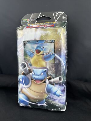 2021 Pokemon Trading Cards Blastoise V Battle Deck | eBay