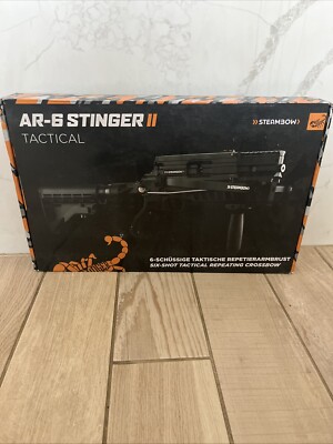 Steambow AR-6 Stinger II Tactical Repeating Crossbow Pistol | eBay