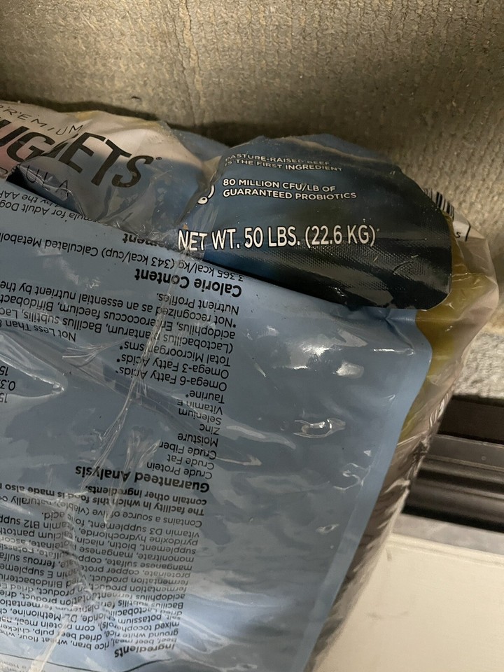 Nutra nugget beef and rice formula dog food 50lbs | eBay